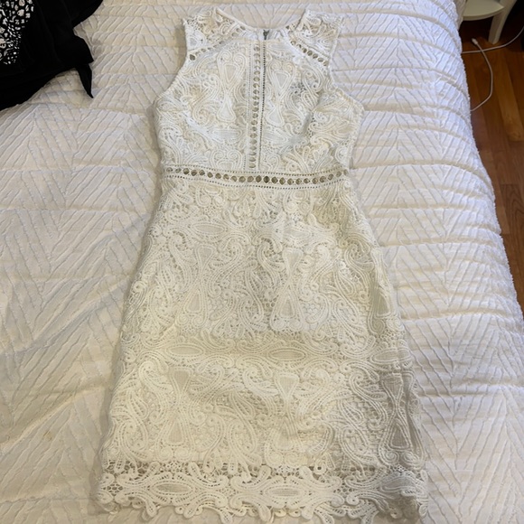 Lulus | Dresses | Lulus Knit White Dress | Poshmark